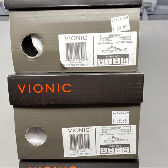 Vionic | Shoes | Vionic Rest Karina Sandals Natural Snake | Poshmark